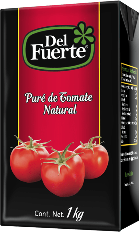 Pure De Tomate Del Fuerte Molido Litro
